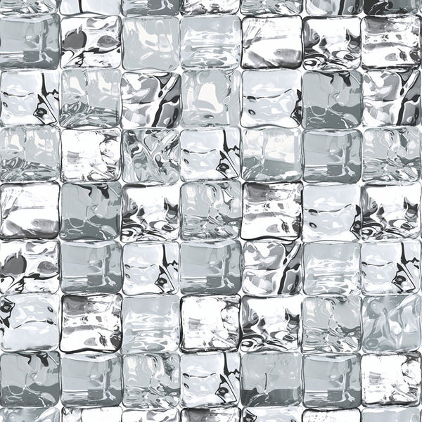Static - Ice Cube Window Film Wallpaper | Astek Home