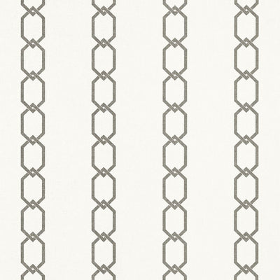 Madeira Chain Wallpaper - Grey | Astek Home
