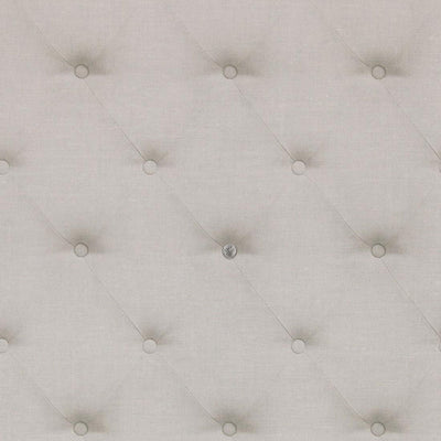 White Tufted Wallpaper